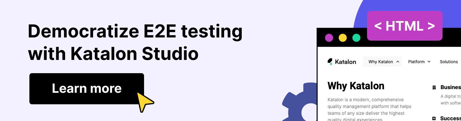 Building a Test Automation Architecture: The Guide