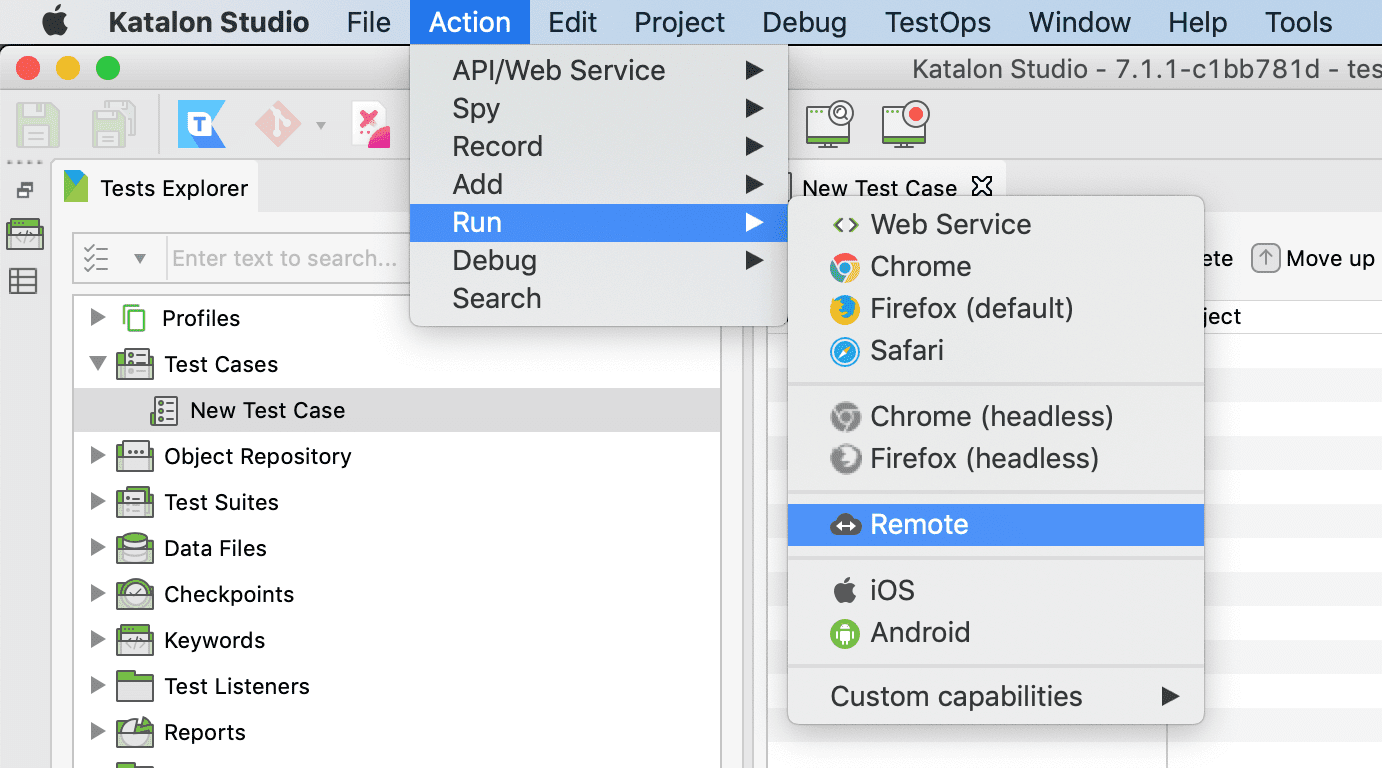 Extend Your Test Environments with Katalon and TestingBot Integration